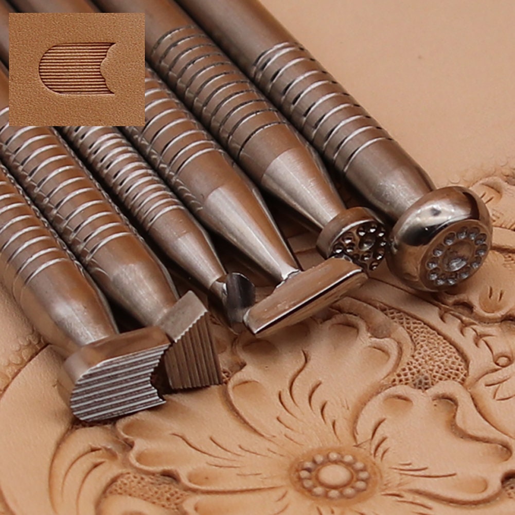 Leather Stamp Tools Set Leather Craft Kit Custom Punch Professional ...