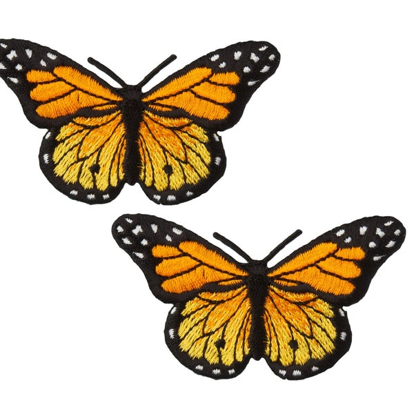 Embroidered Butterfly Patches - Etsy