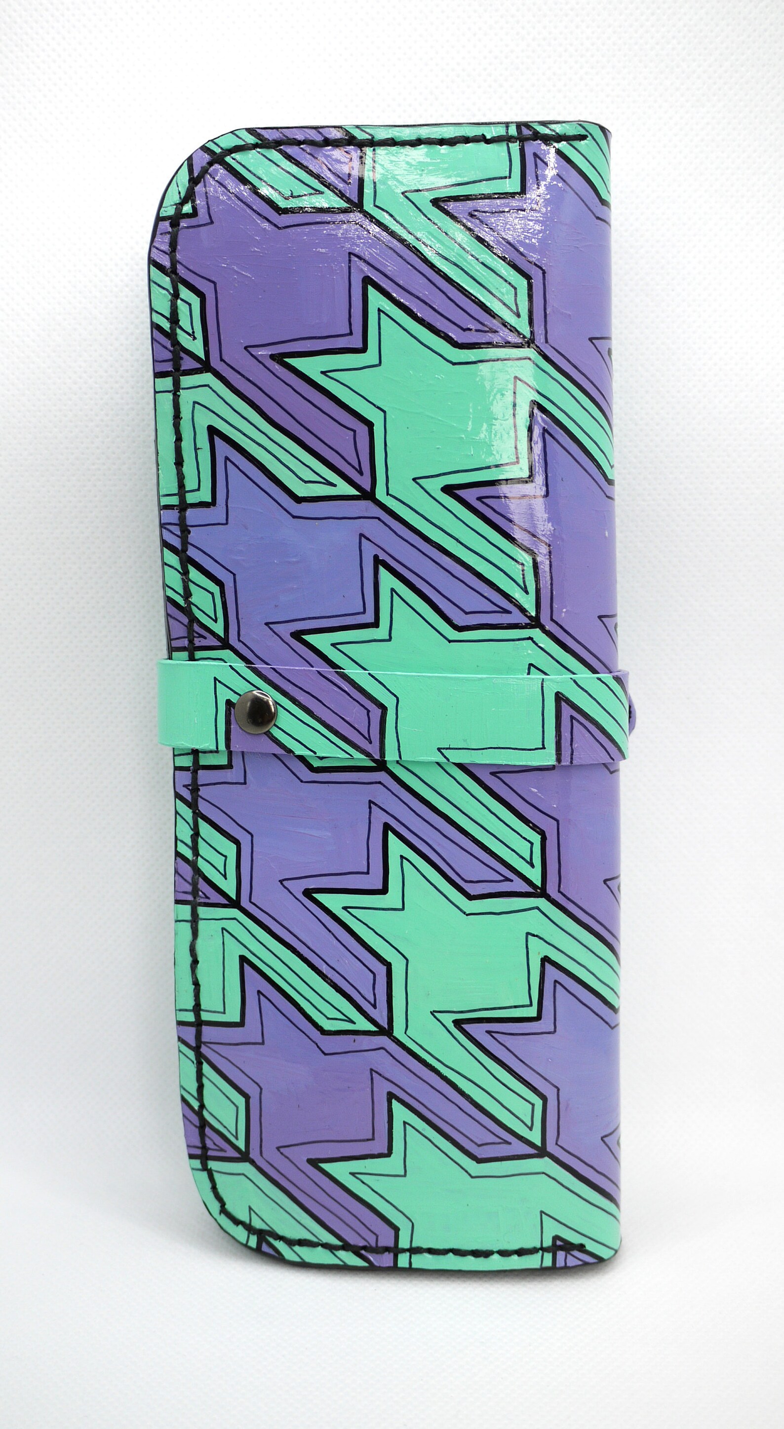 LEATHER BUCKLE WALLET - Etsy