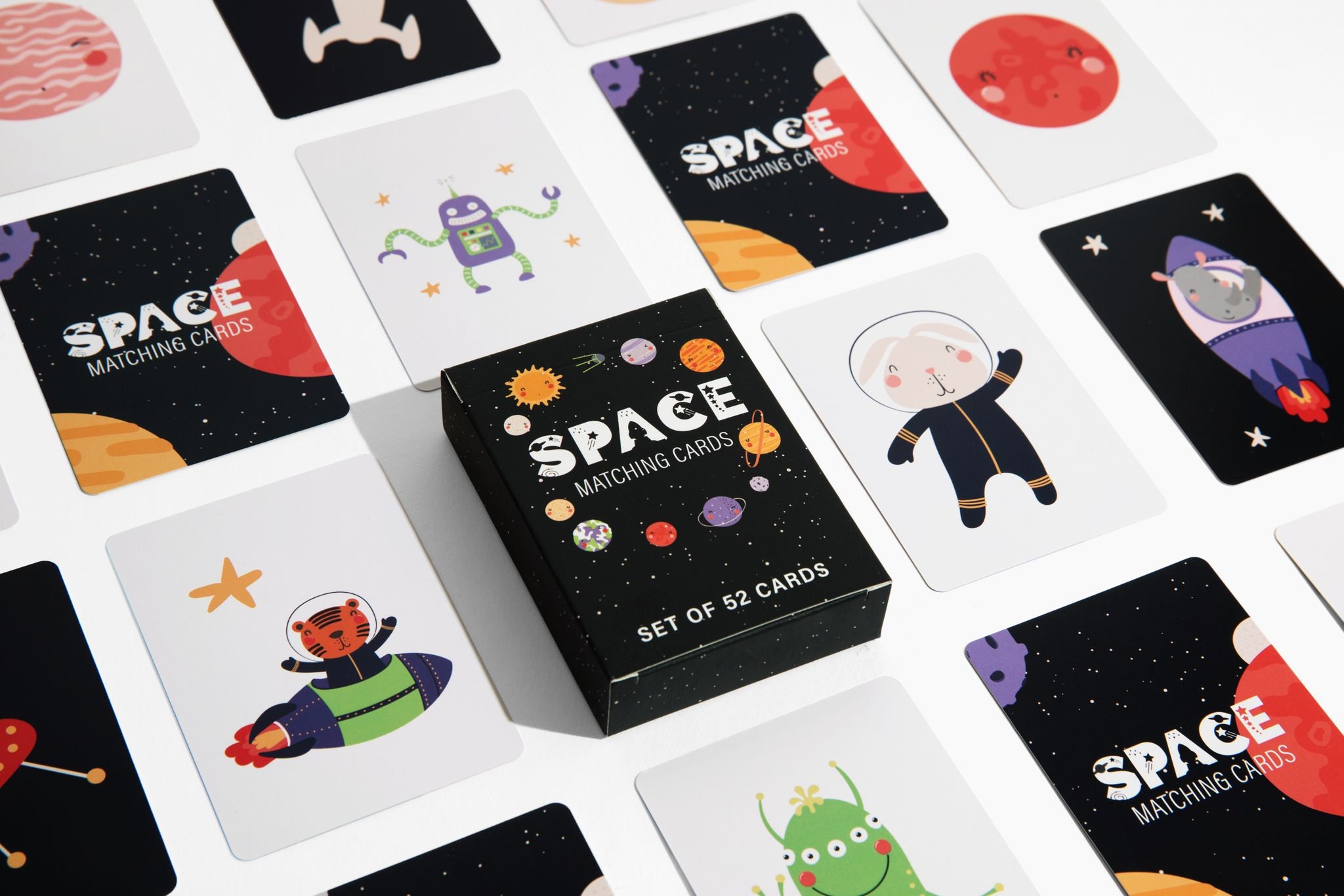 Space Memory Matching Cards for Children Ages 4 and Up, Memory Matching ...