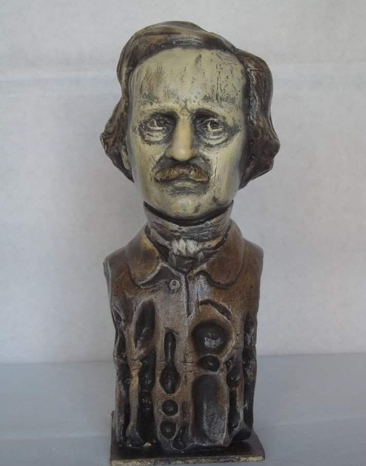 Edgar Allen Poe Statue - Etsy