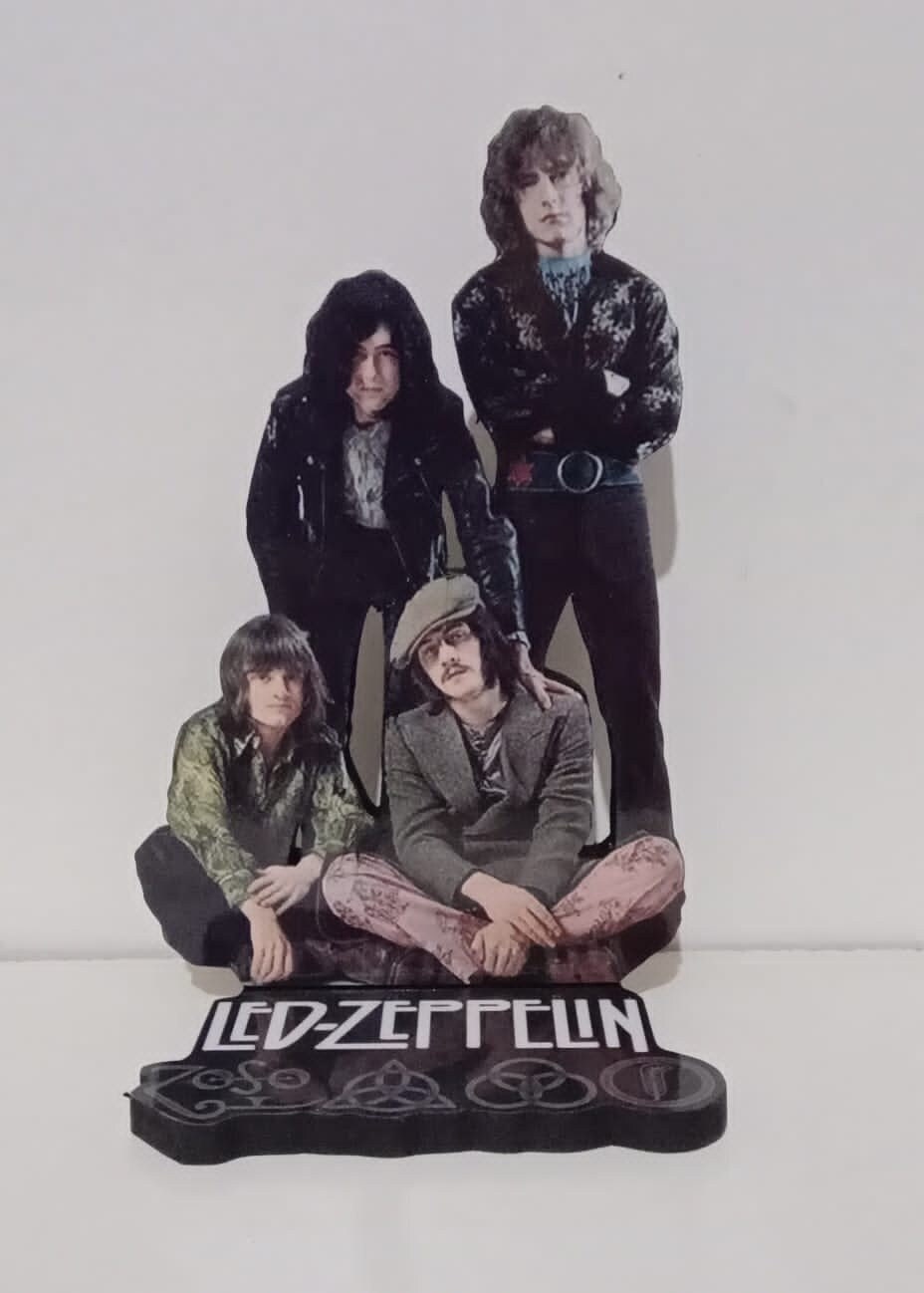 LED ZEPPELIN DISPLAY 8 Standee Figure Statue Mdf Cutout | Etsy Canada