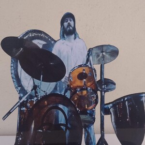 JOHN BONHAM DISPLAY 8 Standee Figure Statue Led Zeppelin Cutout Standup ...