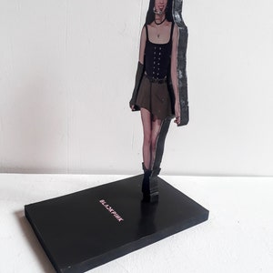 BLACKPINK JISOO DISPLAY 8 Standee Kim Ji-soo Figure Statue Mdf Cutout ...