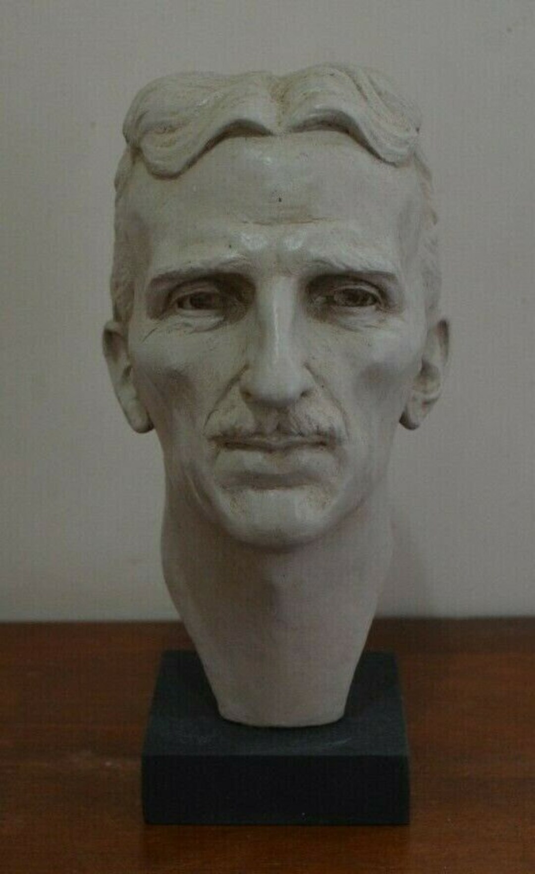 NIKOLA TESLA BUST Statue Figure Sculpture Genius Inventor Light Power ...