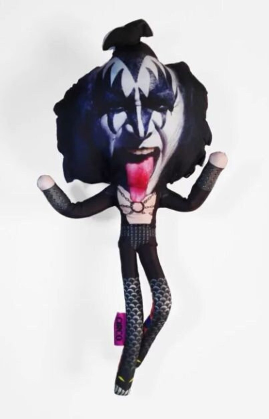 GENE SIMMONS 15" DOLL Kiss Handmade Stuffed Plush Toy , Action Figure ...