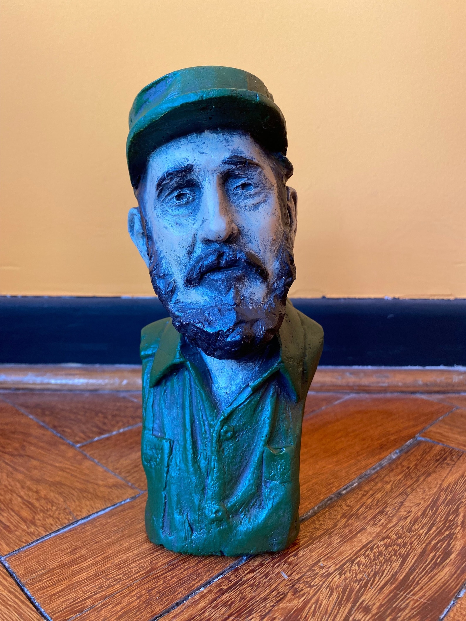 FIDEL CASTRO BUST Statue Figure Sculpture Cuba Communist - Etsy