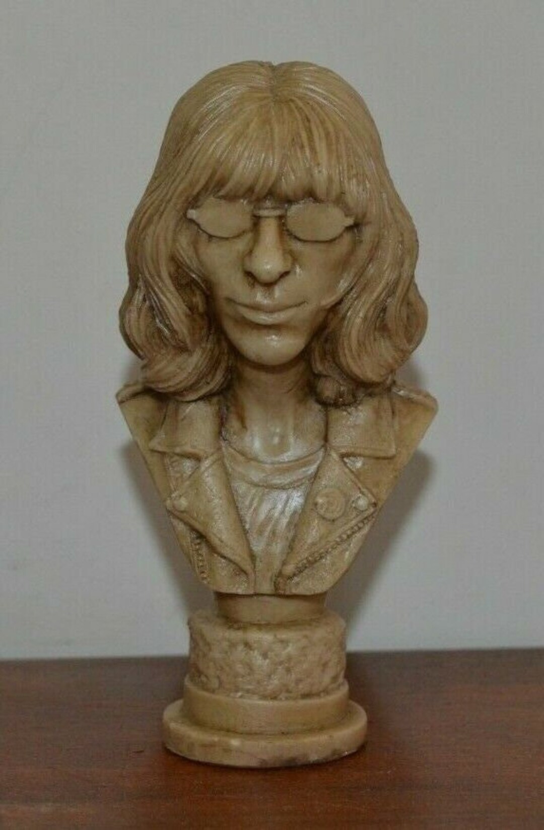 JOEY RAMONE BUST Resin Figure Statue Sculpture Prop the Ramones Punk Cd ...