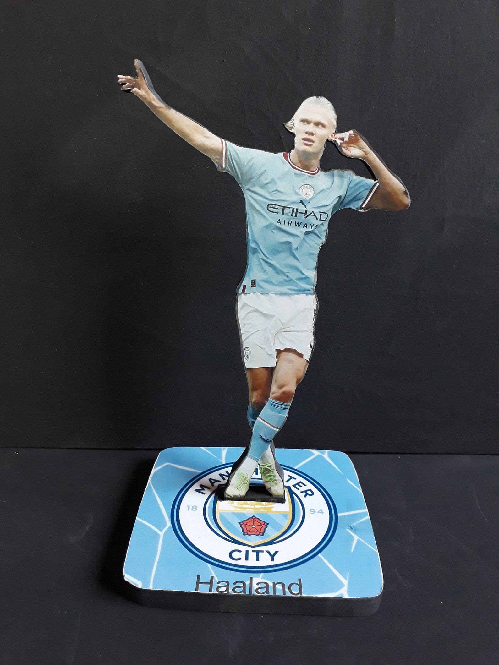 ERLING HAALAND Manchester City DISPLAY 8 Standee Figure - Etsy