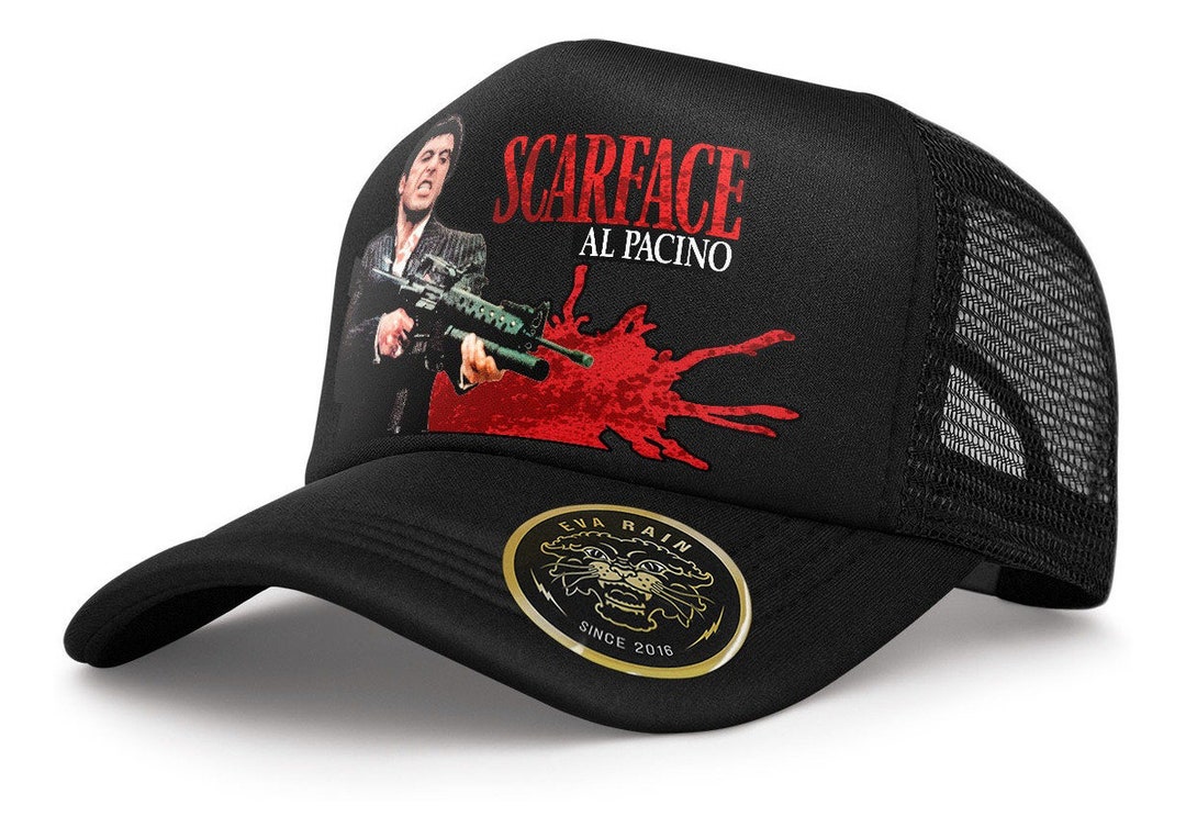 SCARFACE Al PACINO Movie Retro Snapback Cap Trucker HAT Film New Unique ...
