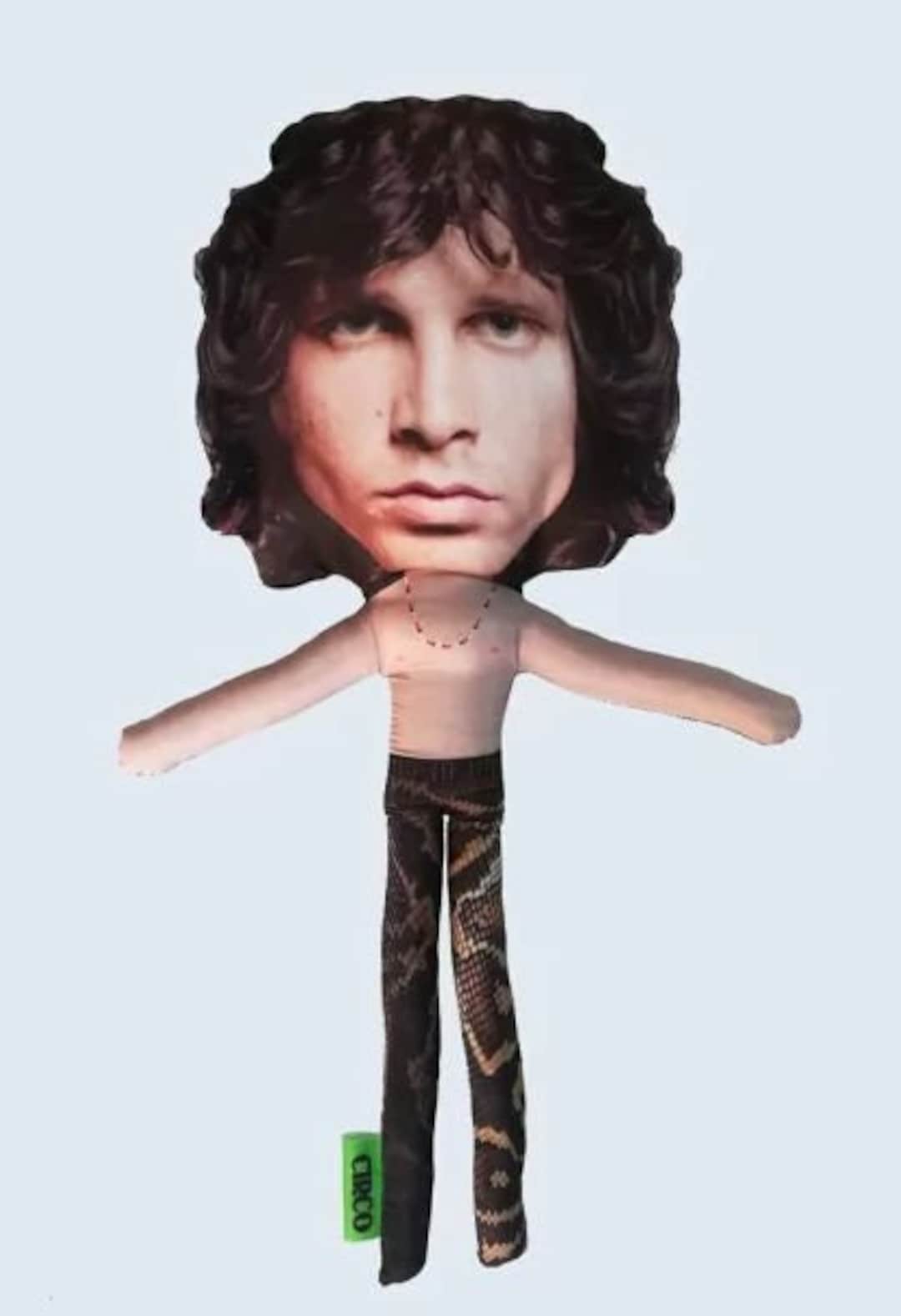 JIM MORRISON 15" DOLL Handmade Stuffed Plush Toy , Action Figure , Art ...