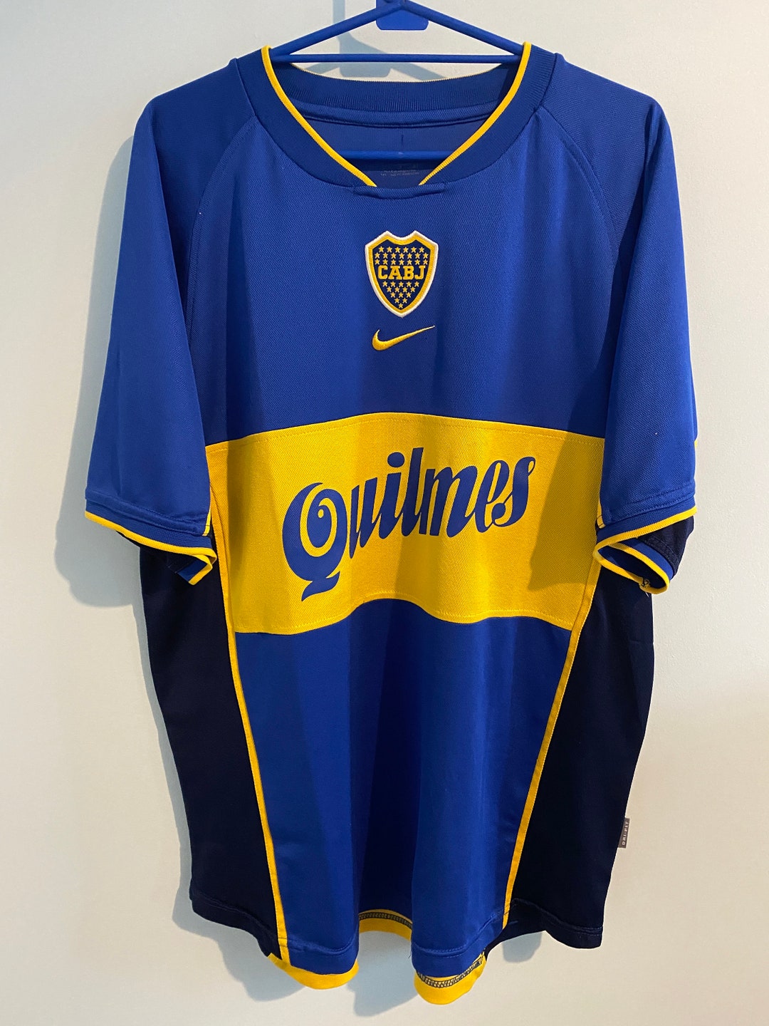 Vintage BOCA JUNIORS 2001 HOME Jersey Authentic Original Shirt ...