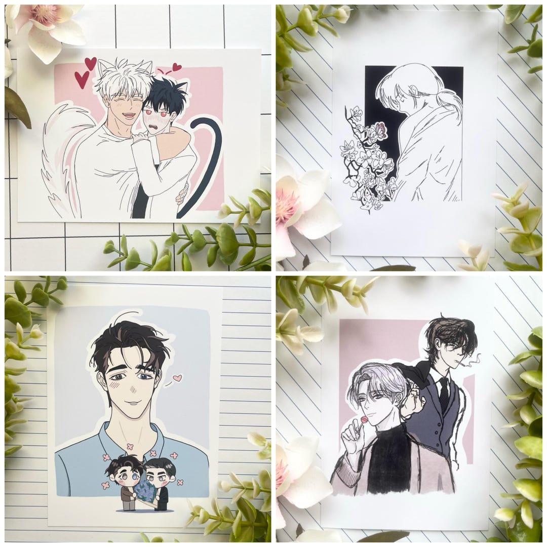 BL Yaoi Prints / Yaoi Manhwa Prints - Etsy UK