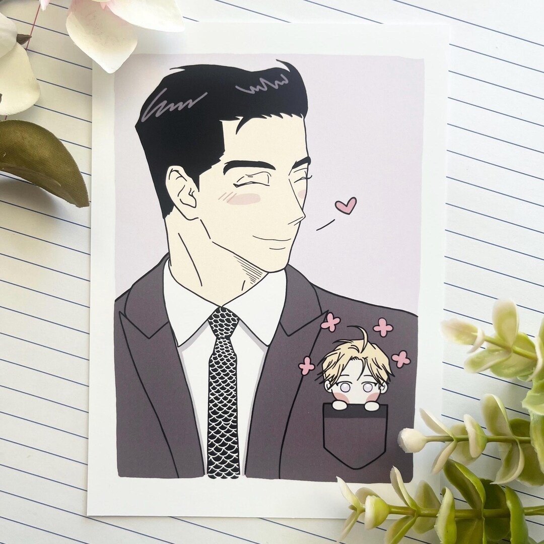 Yaoi on or Office Print / 5x7 Yaoi Print / Boys Love / BL Manga ...