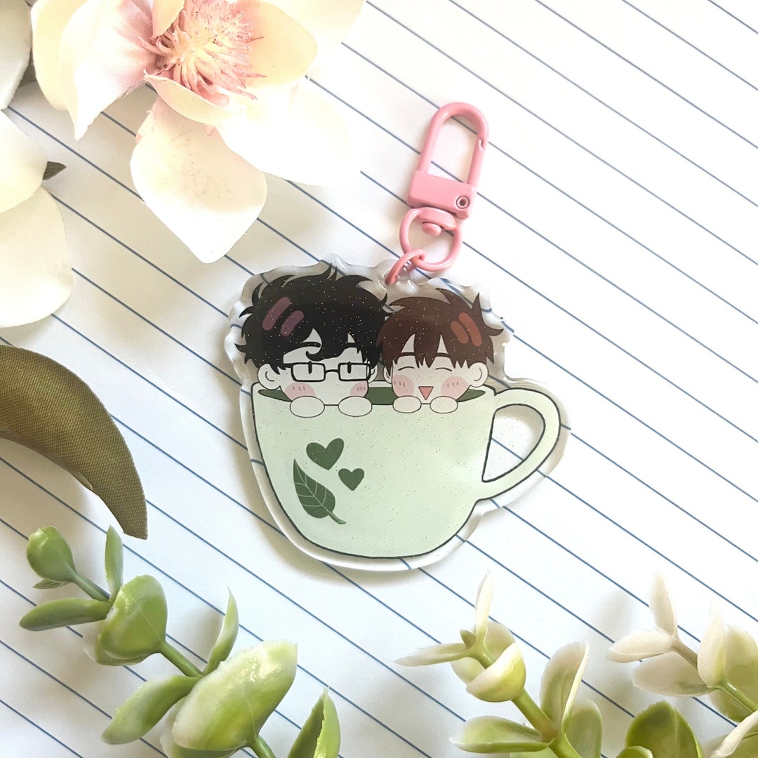 Sign Language Yaoi Manhwa / Coffee Shop Boys / Yaoi Korean BL Keychain ...