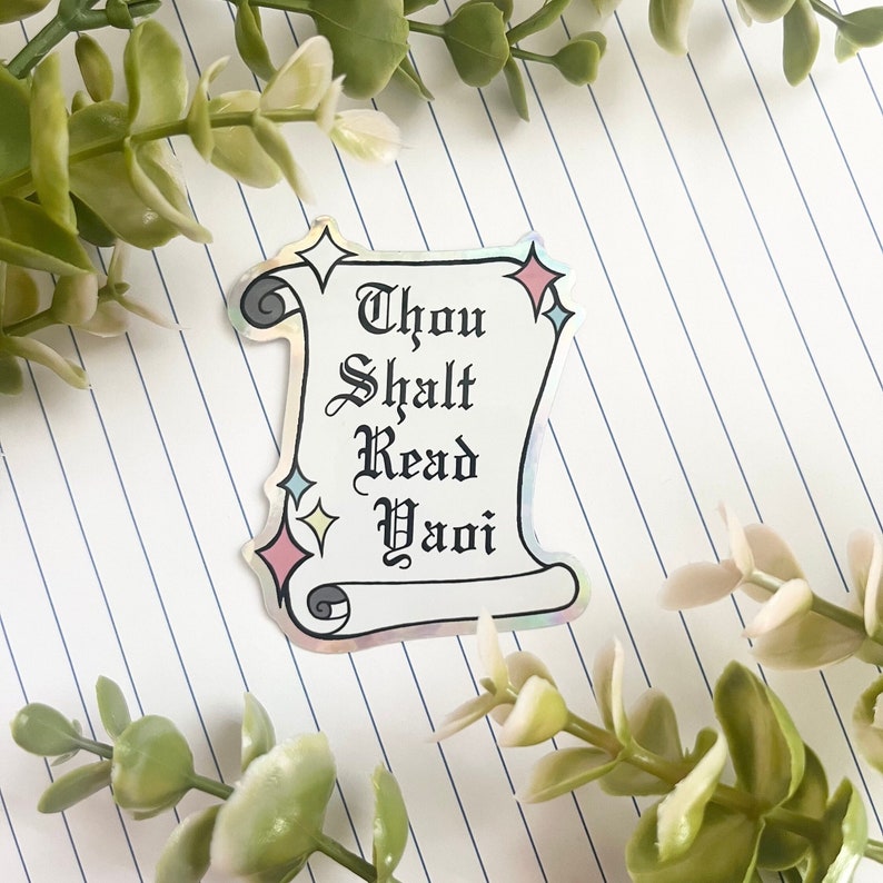 Yaoi Sticker / BL Manga Sticker / Fujoshi / Fudanshi / Fujin / Yaoi ...