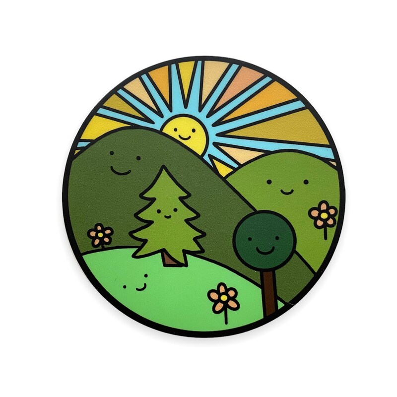 Happy Trees - Etsy