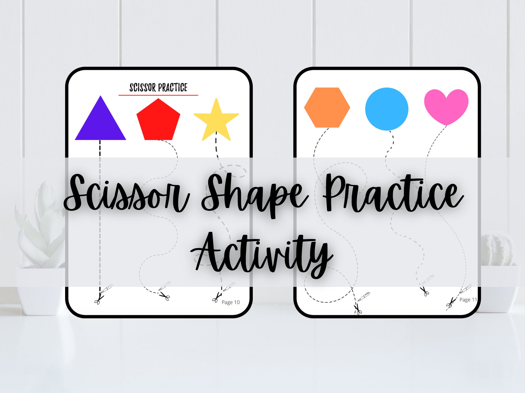 Printable Shapes Activity Bundle, Shapes Do-a-dot Activity, Shapes ...