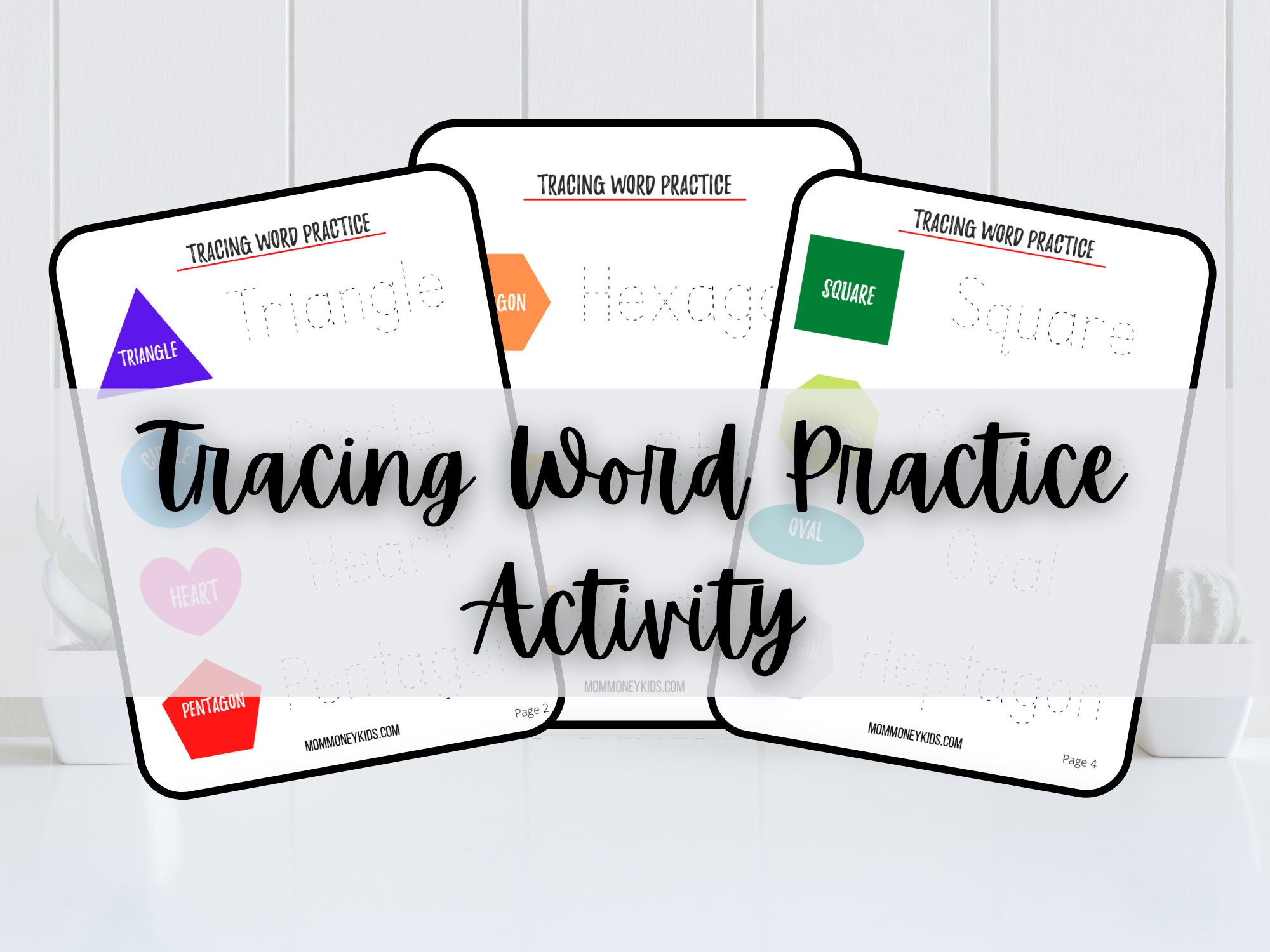 Printable Shapes Activity Bundle, Shapes Do-a-dot Activity, Shapes ...