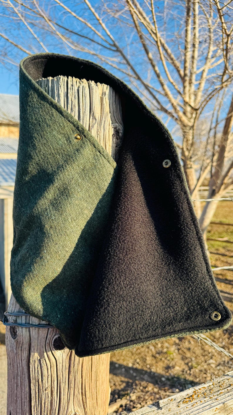 3 Snap-cowboy Neck Cowl - Etsy