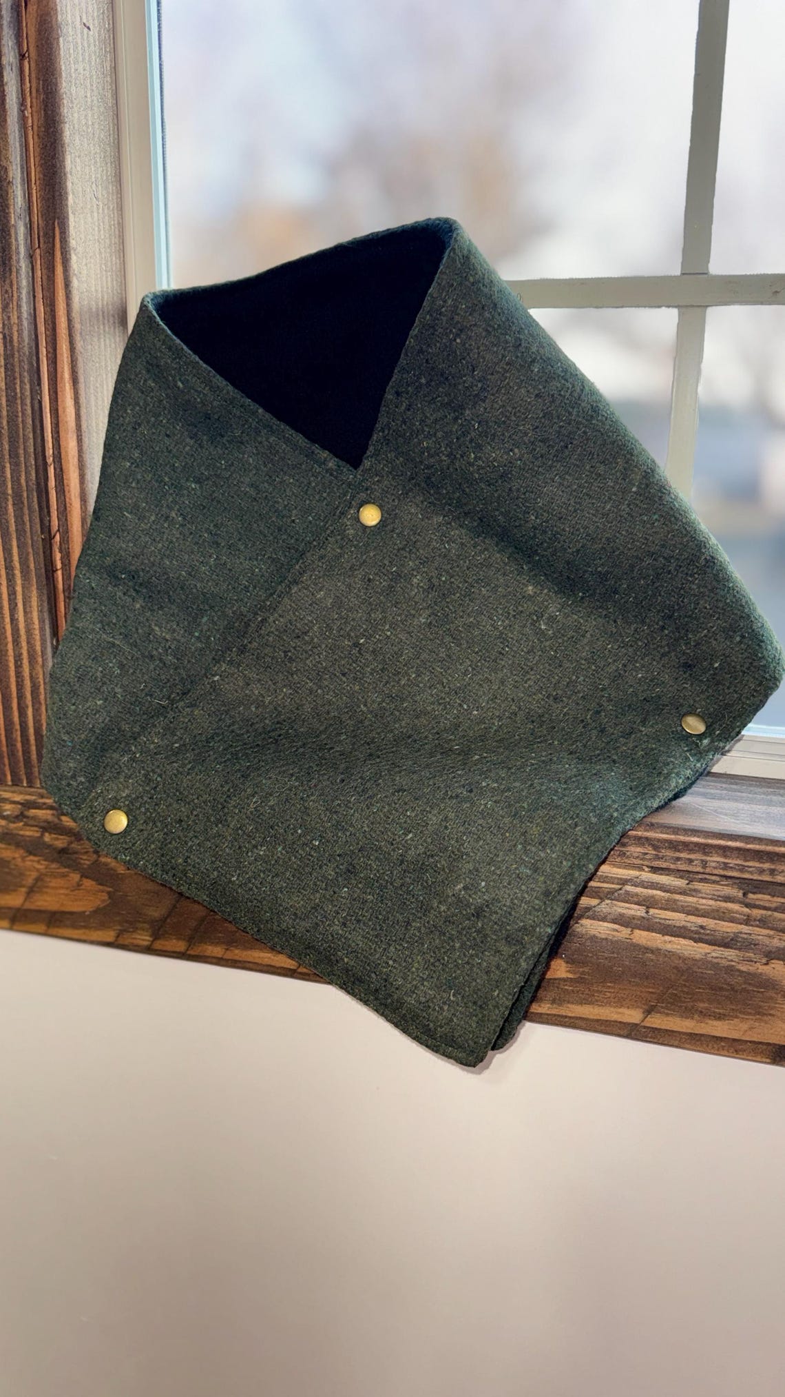 3 Snap-cowboy Neck Cowl - Etsy