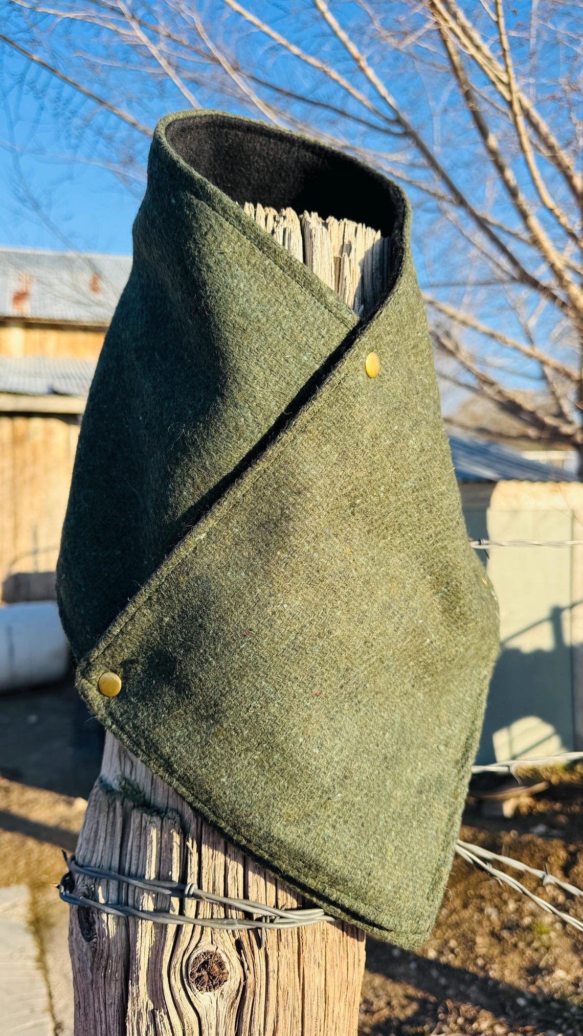 3 Snap-cowboy Neck Cowl - Etsy