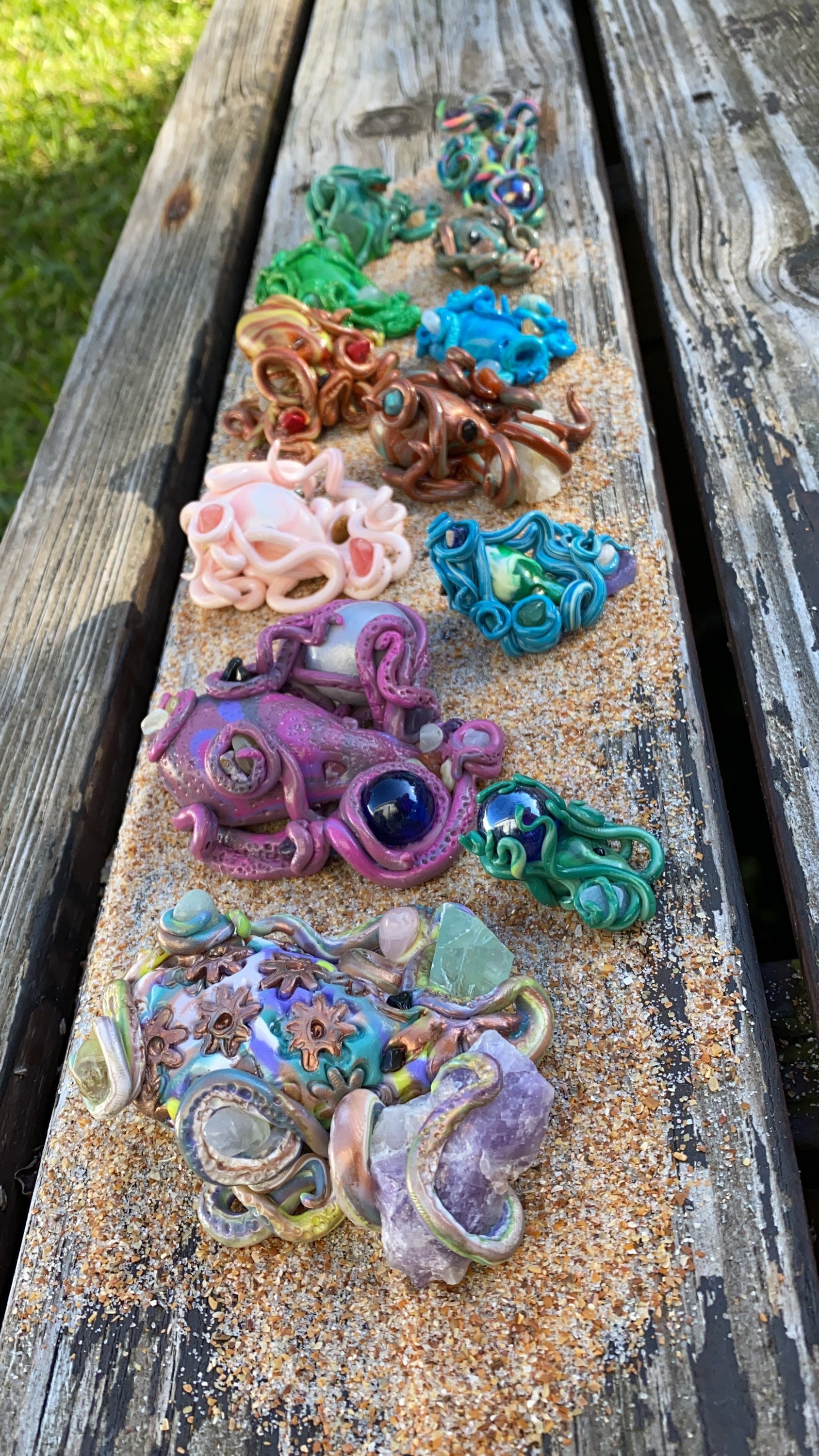 Octopus Crystals - Etsy
