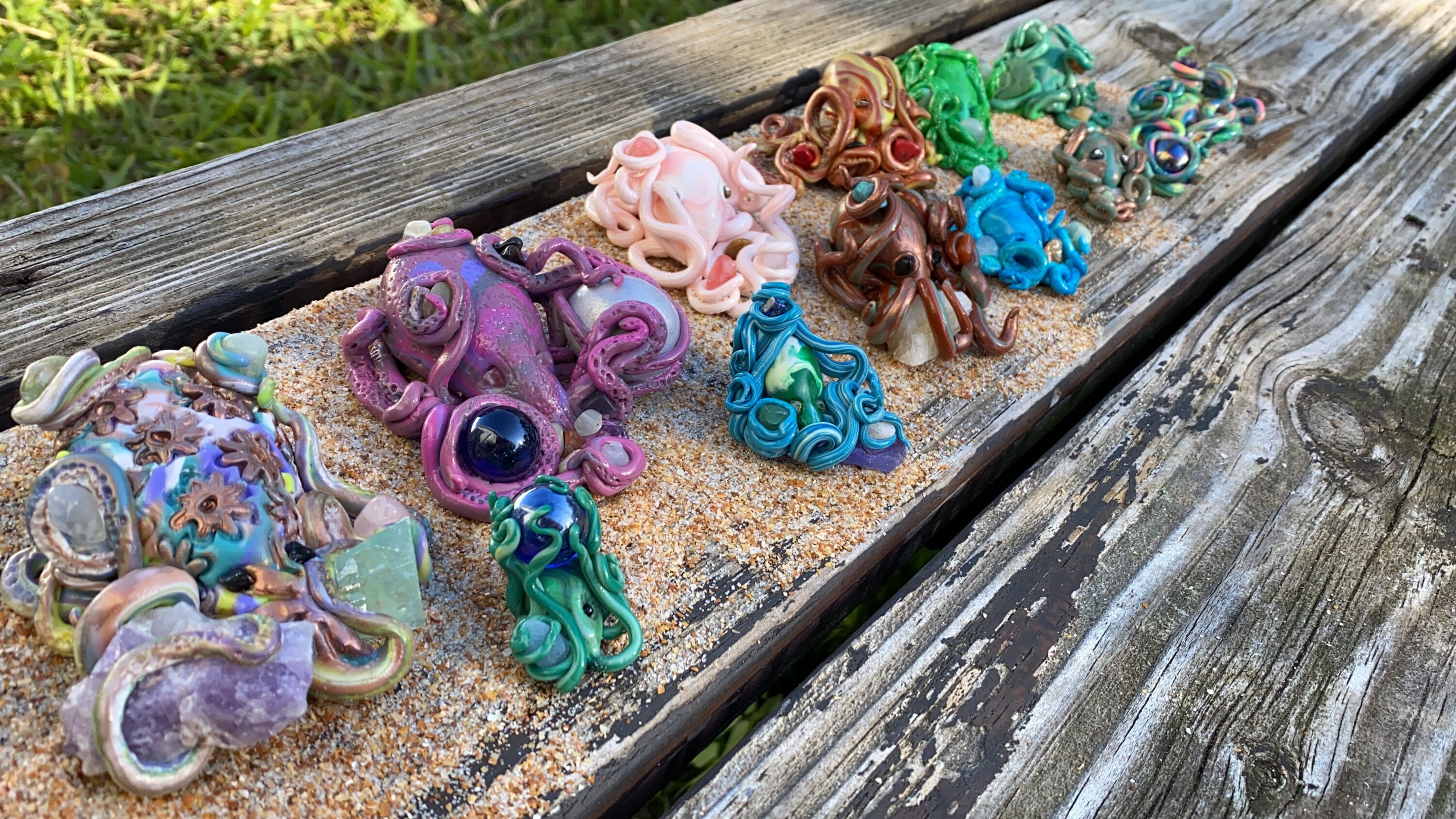 Octopus Crystals | Etsy
