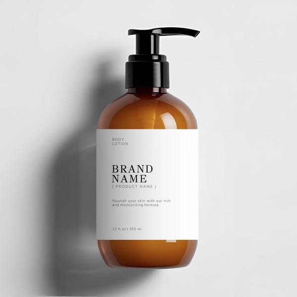 Lotion Labels - Etsy