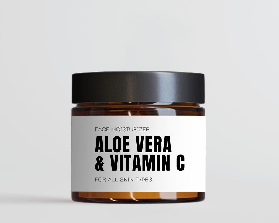 Editable Cosmetic Jar Label Template, Custom Product Label Design, DIY ...