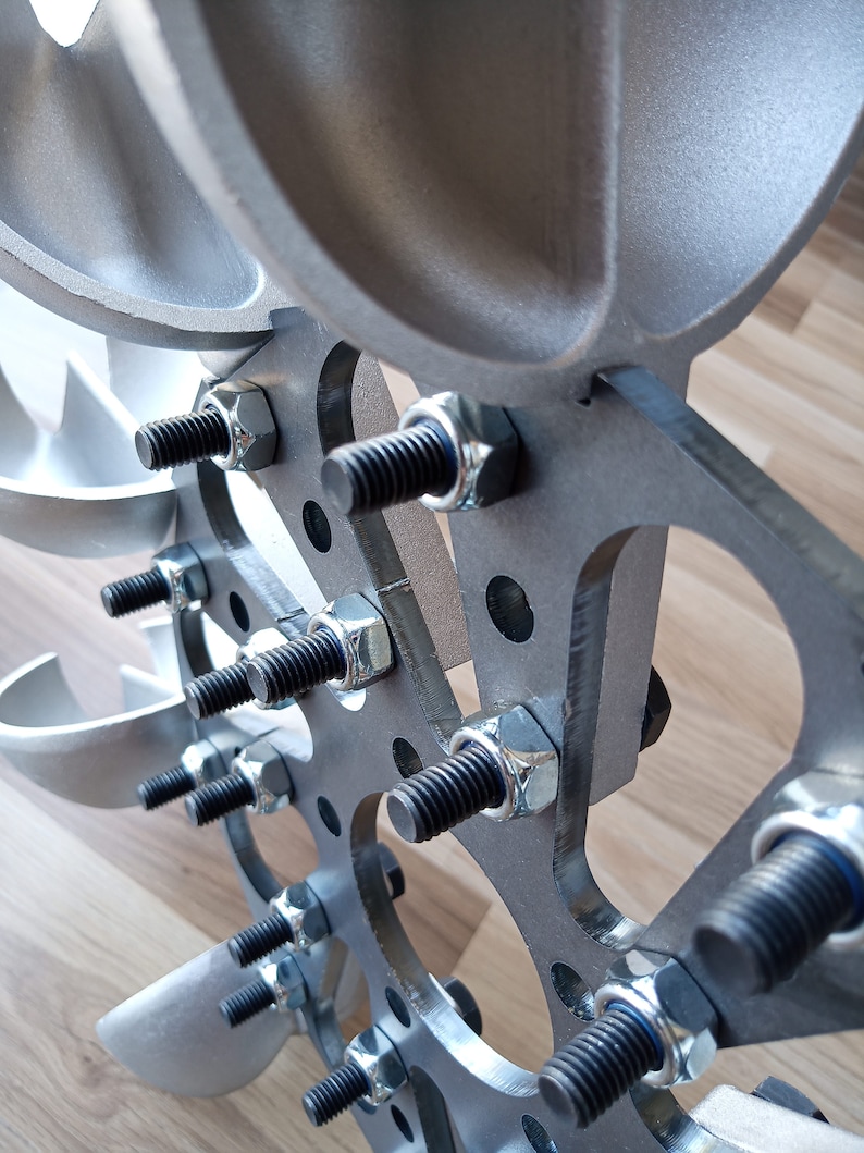 Pelton Turbine Wheel, 15 Spoon Unassembled 580 Mm 22.83 Inch - Etsy