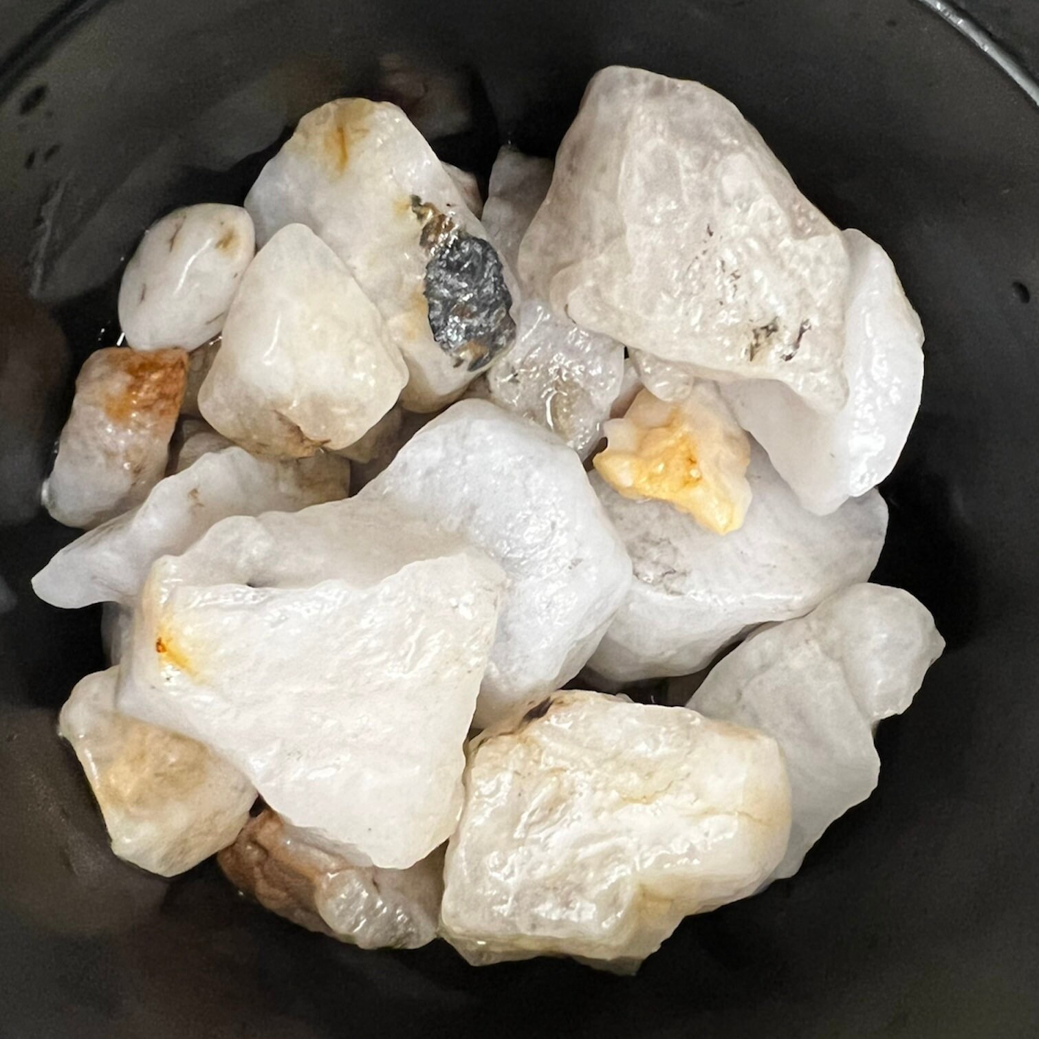 Rough Milky White Quartz Rocks for Tumbling Fits 3 Lb - Etsy