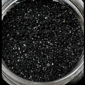 All Natural Magnetic Black Sand Made From Magnetite Crystals - Etsy