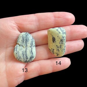Tumbled Smooth Serpentine New Jade Crystal Gemstone Rocks From Vermont ...