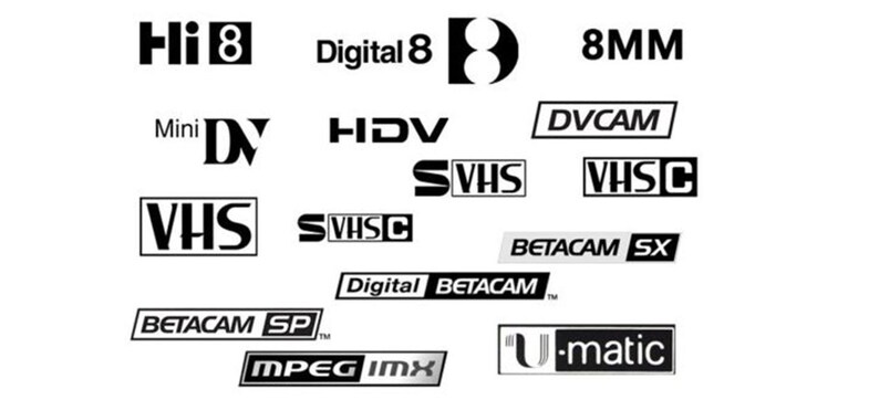 10 Pack - Video Tape Transfer Service (VHS, Hi8, Video 8, 8mm, VHS-C ...