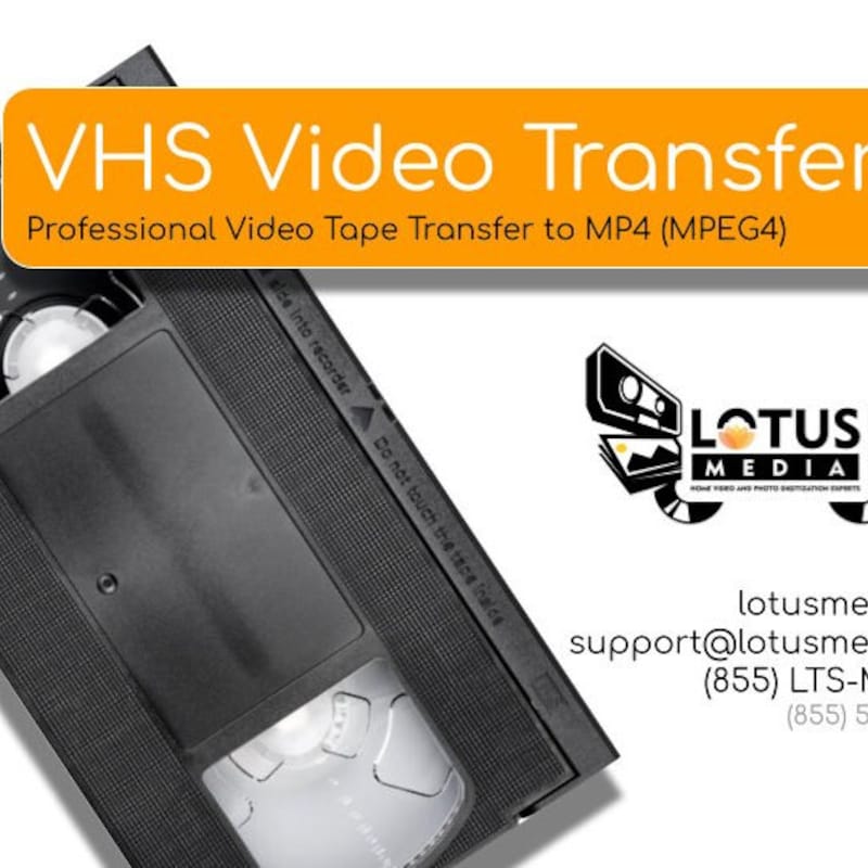 Videotape Transfer - Etsy