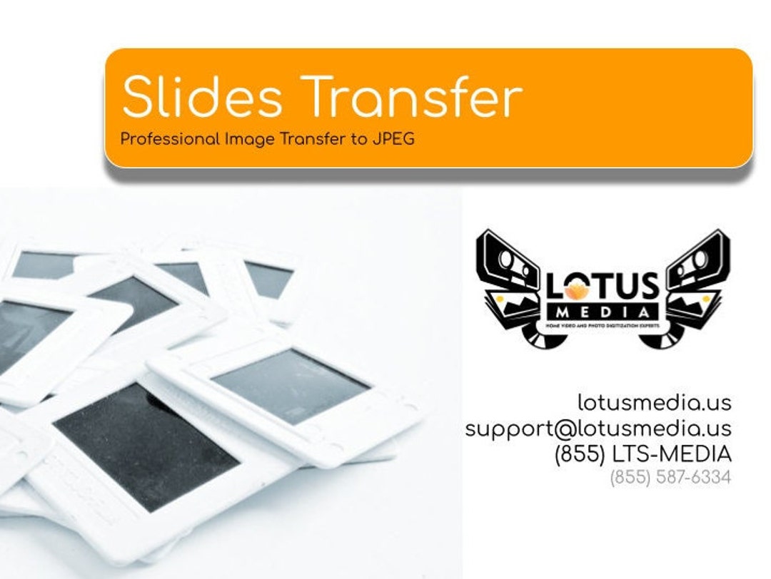 25 Slides, Photos, Negatives - Image Transfer Service, Digitization to ...