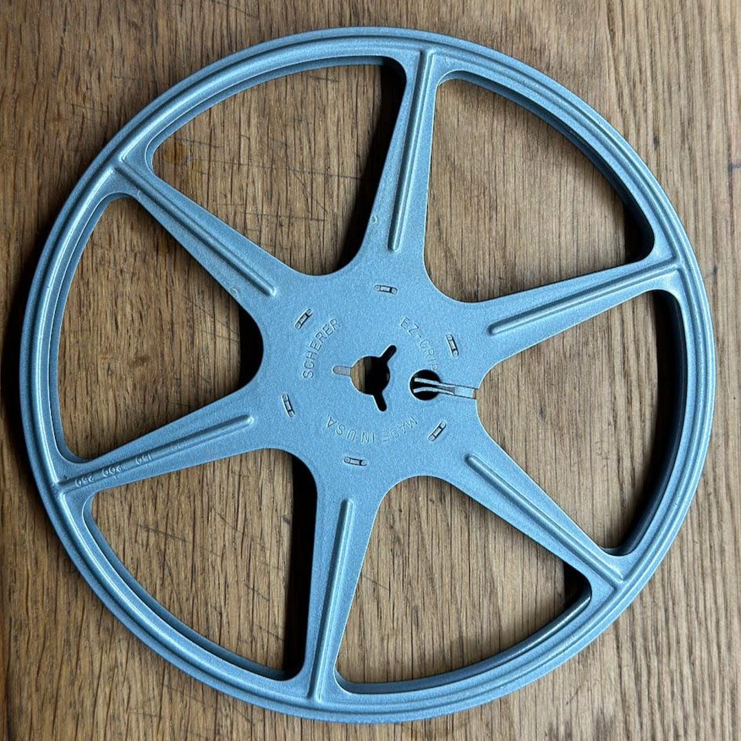 8mm/super8 Film Reel, 6 Inch, 300 Foot, High Quality Metal, Various ...