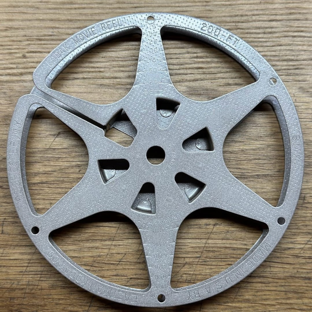 8mm/super8 Film Reel, 5 Inch, 200 Foot, High Quality Metal, Reel-to ...