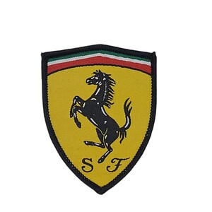 Ferrari Patch Badge Sew on or Iron on Patch Highest Quality - Etsy UK