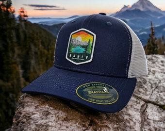 Banff National Park Embroidered Cap Hat Baseball Hat Nature Theme Hat ...