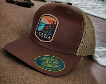 Acadia National Park Embroidered Cap Hat Baseball Hat National Park Hat ...