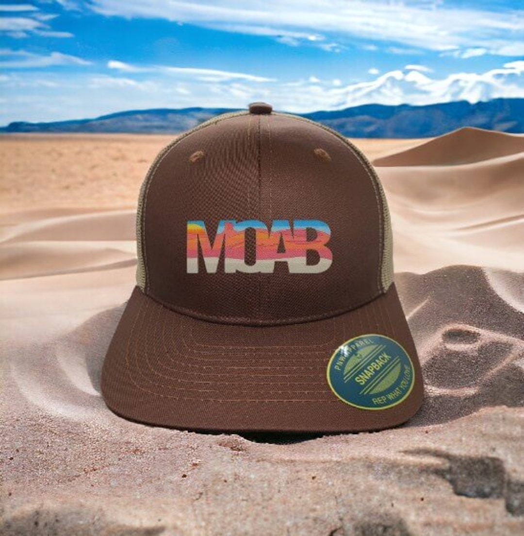 Moab Trucker Hat With National Park Patch - Etsy