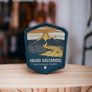 Hawaii Volcanoes National Park Patch - Etsy