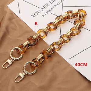 Acrylic Chain/resin Chain/acrylic Bag Chain/acrylic Shoulder - Etsy