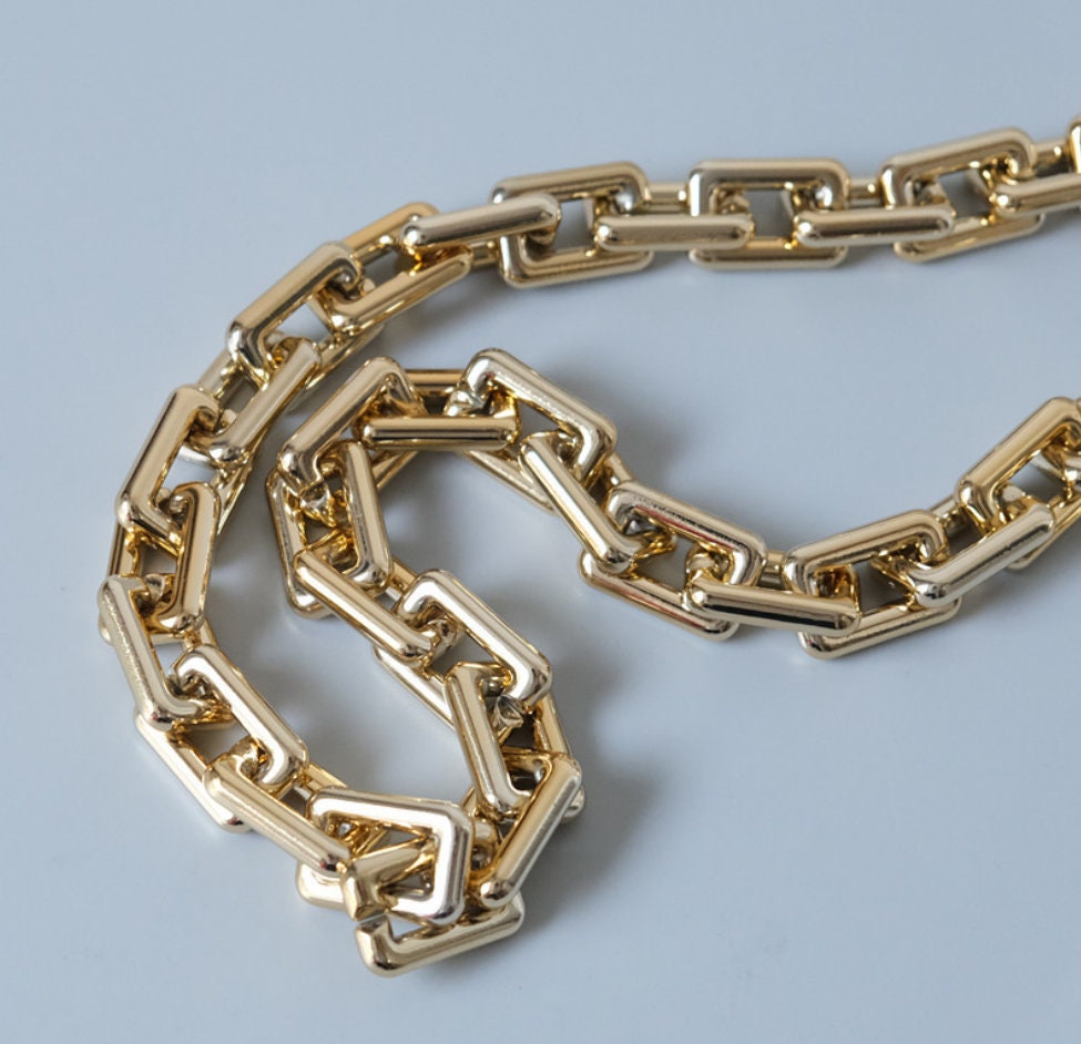 High Quality Acrylic Bag Chain/gold Thick Chain/handle - Etsy