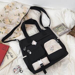 Cute Handbag/crossbody Canvas Bag/student Shoulder Bag/vintage - Etsy