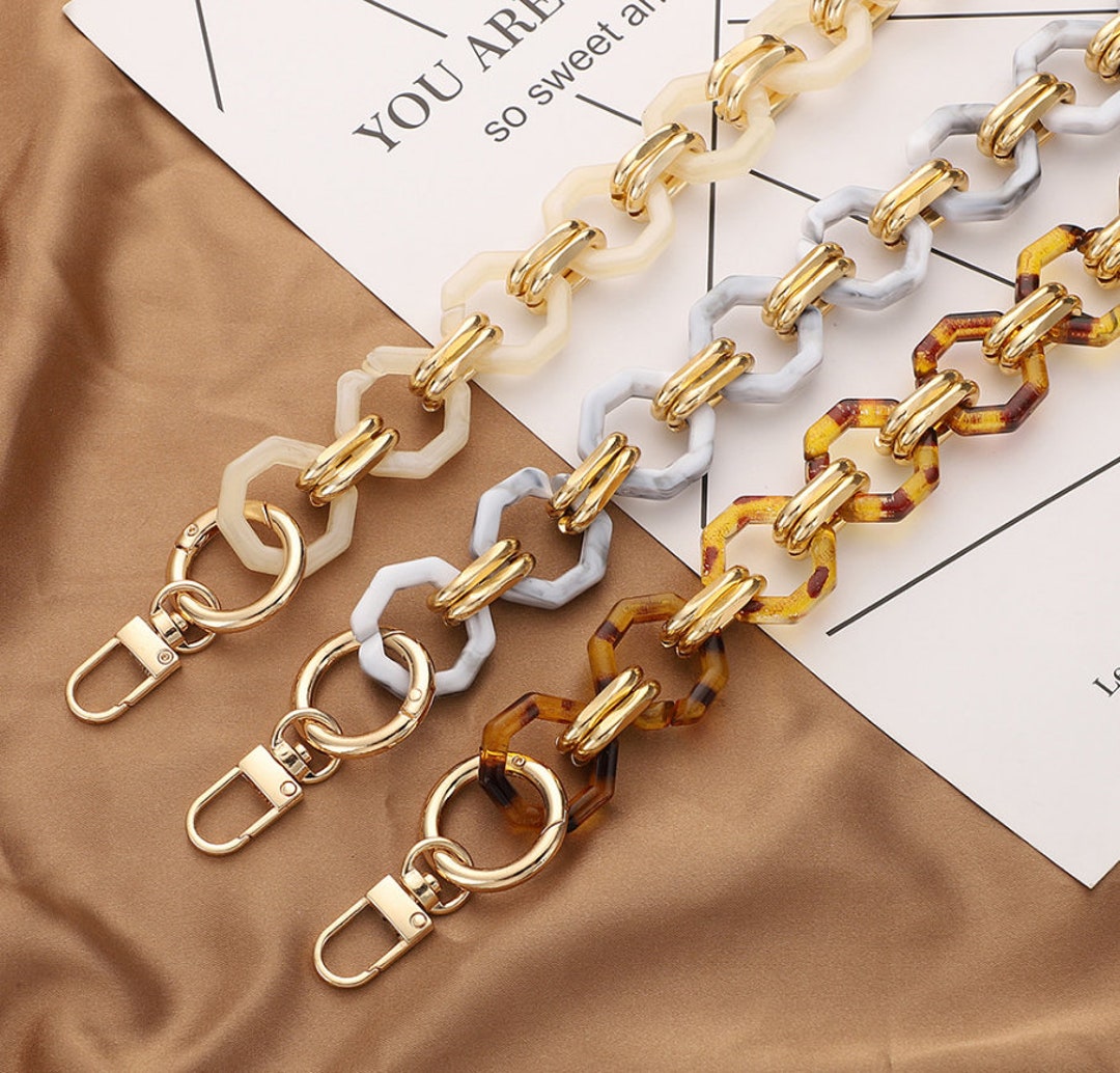 Acrylic Chain/resin Chain/acrylic Bag Chain/acrylic Shoulder - Etsy