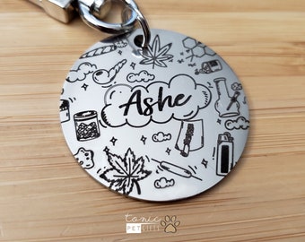 Pet ID Tag Dog Tag Western Dog Tags for Dogs Cat Id Tag - Etsy