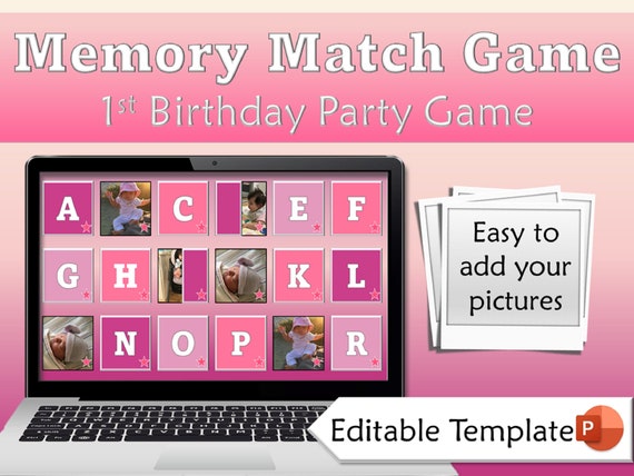 Memory Game Template For Powerpoint